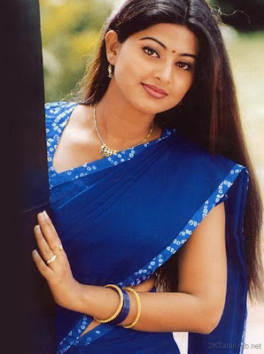 Sneha Actress Photos: Beauty in Blue saree